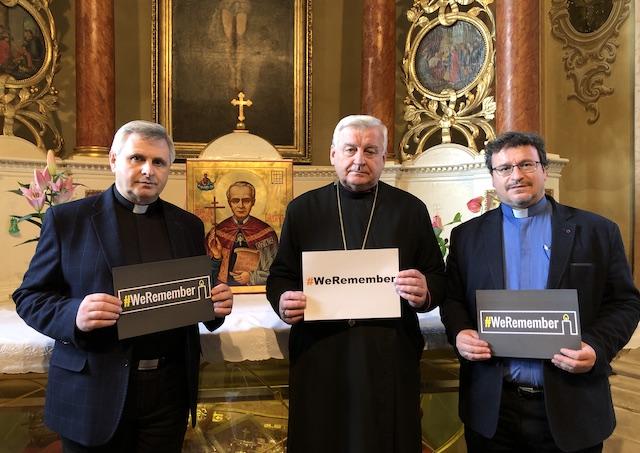 Vladyka Ján Babjak sa zapojil do iniciatívy #WeRemember