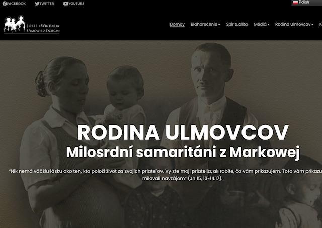 Rada KBS pre rodinu spustila slovenskú verziu webstránky rodiny Ulmovcov